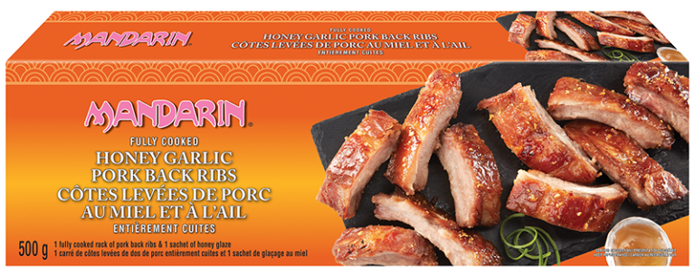 Honey Garlic Pork Back Ribs - Mandarin Retail